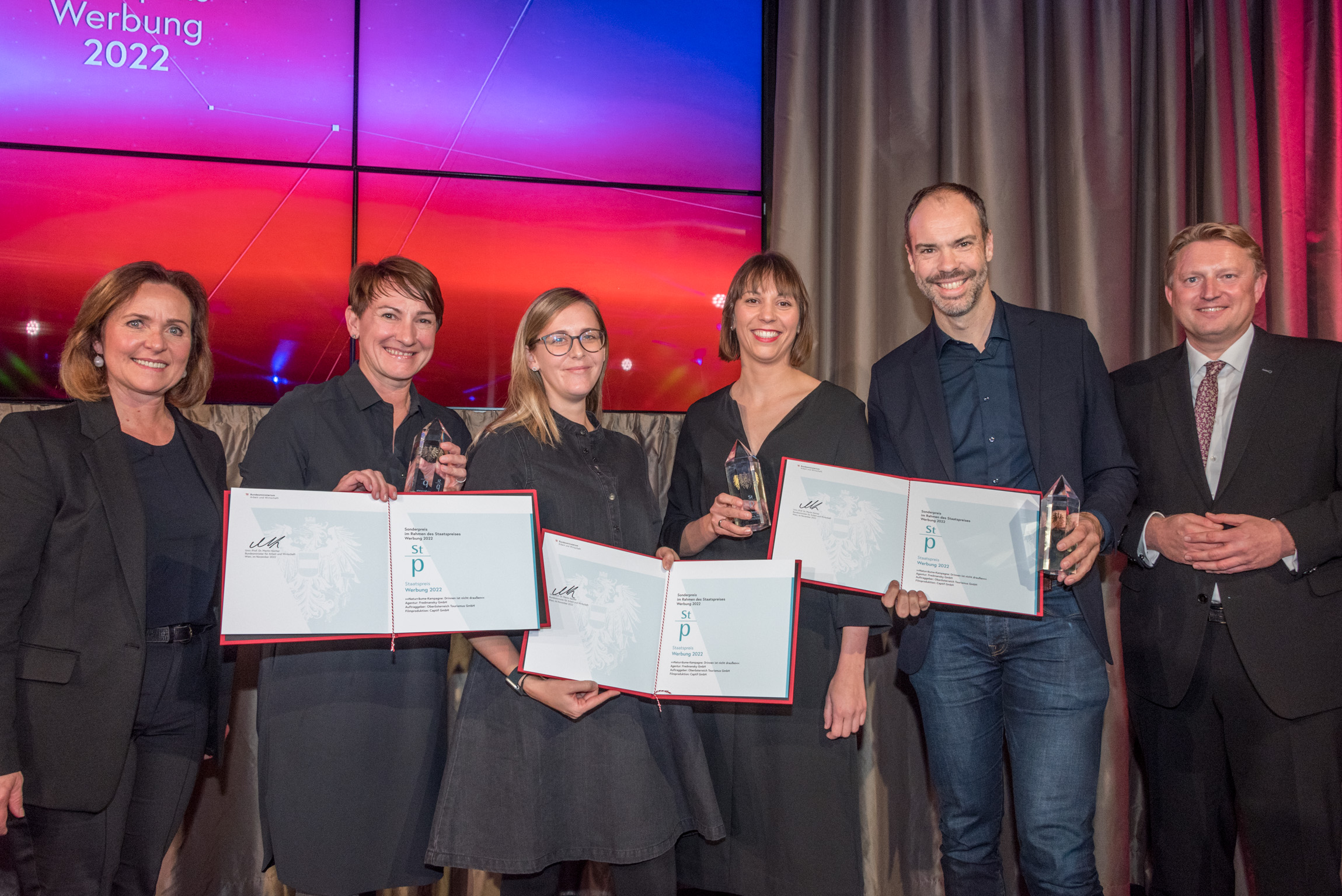 Staatspreis Werbung für "Naturräume"-Kampagne